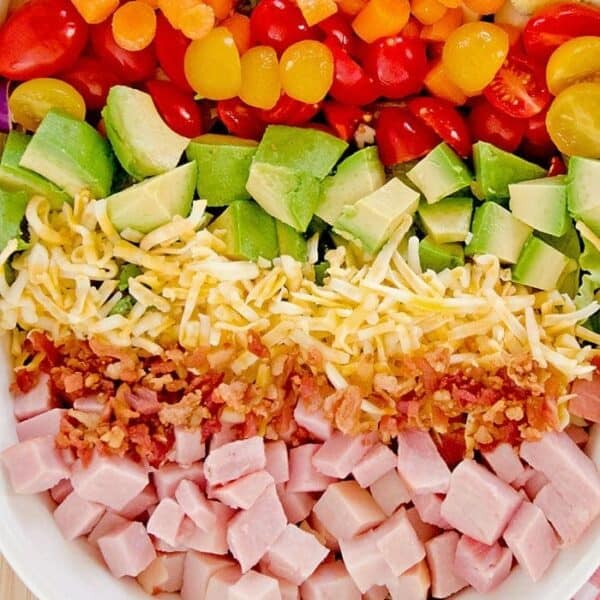 The Classic Cobb Salad - Scattered Thoughts of a Crafty Mom