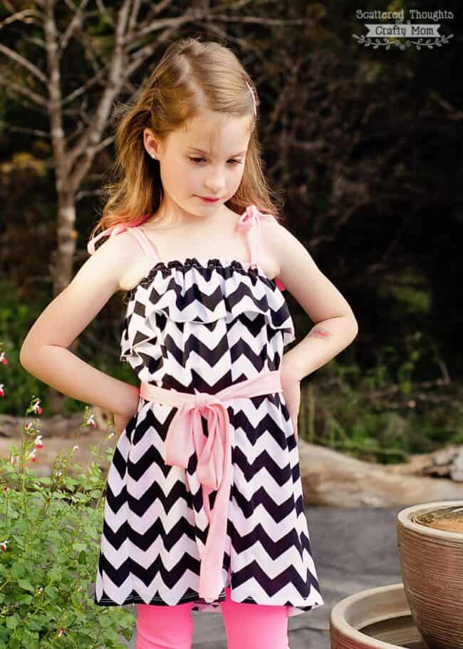 Make a Sweet Summer Sundress in any size w/ this Ruffled Sundress ...