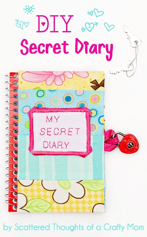 DIY Secret Diary Scattered Thoughts Of A Crafty Mom By Jamie Sanders