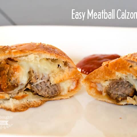 Easy Meatball Calzones - Scattered Thoughts of a Crafty Mom by Jamie ...