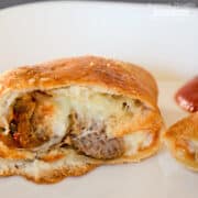 Easy Meatball Calzones - Scattered Thoughts of a Crafty Mom by Jamie ...