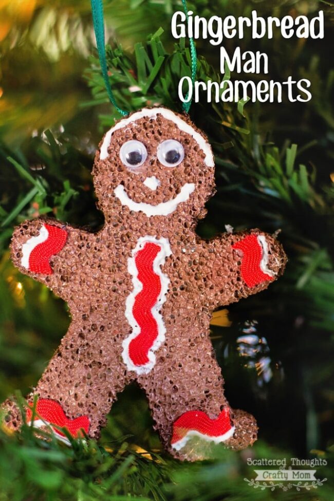 Easy Fabric Christmas Tree Ornaments - Scattered Thoughts of a Crafty ...