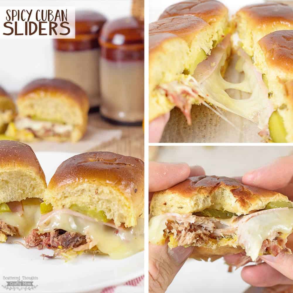 Spicy Cuban Sliders - Scattered Thoughts of a Crafty Mom by Jamie Sanders