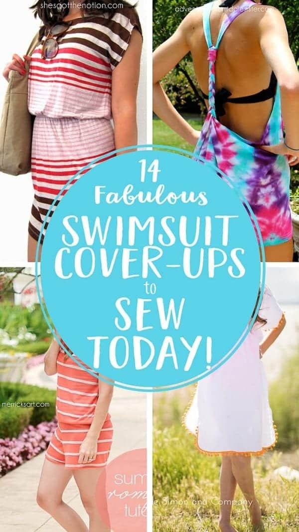 14 Swimsuit Cover-ups to sew today