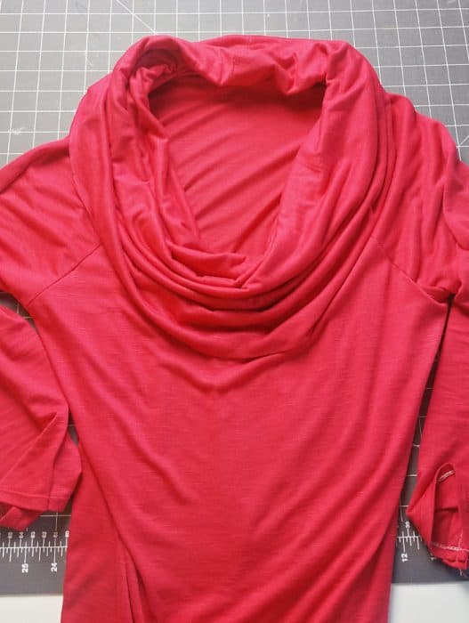 How to Sew a Cowl Neck Top (pattern hack) - Scattered Thoughts of a ...