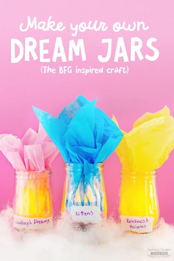 How to make Dream Jars (BFG Inspired Kid's Craft)