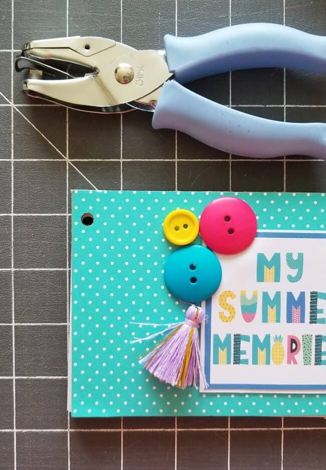 DIY Summer Memory Journal (free printable journal cards ...