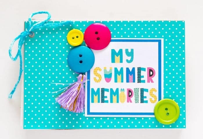 DIY Summer Memory Journal (free printable journal cards ...