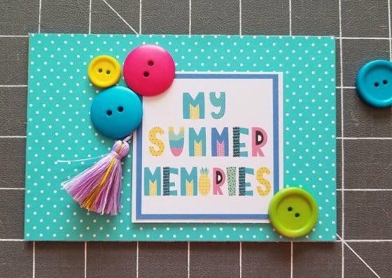 DIY Summer Memory Journal (free printable journal cards ...