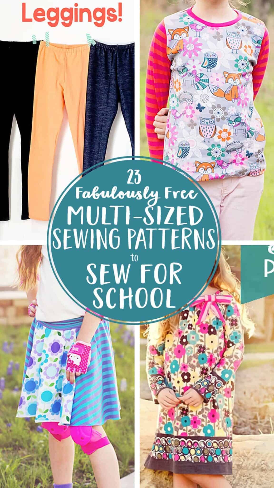 120+ Free PDF Sewing Patterns from Scattered Thoughts of a Crafty Mom