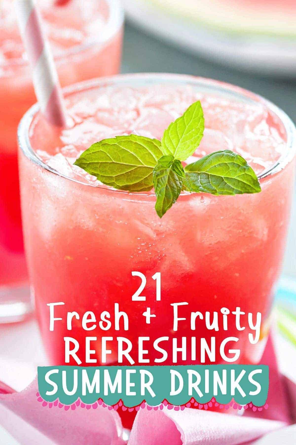 21 Delicious family Friendly Fruity Summer Drinks Scattered 21 Delicious family Friendly Fruity Summer Drinks Scattered
