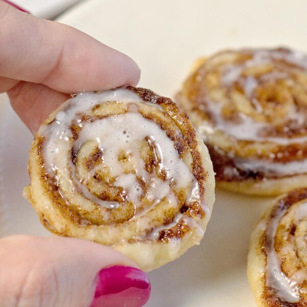 Cinnamon Pinwheel Cookies Made with Leftover Pie Crust