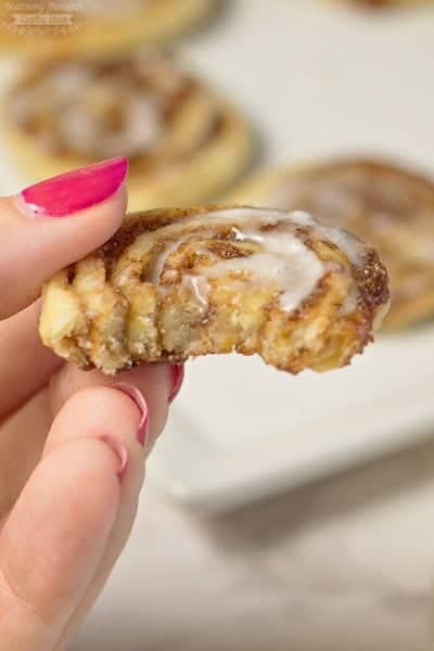 Cinnamon Pinwheel Cookies Made with Leftover Pie Crust