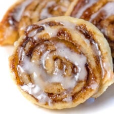 Cinnamon Pinwheel Cookies Made with Leftover Pie Crust