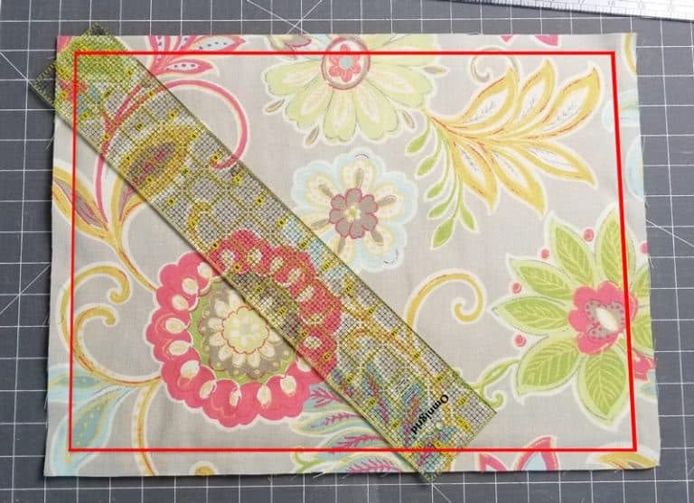 How to make a Rag Quilt Placemat