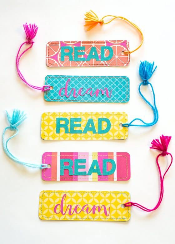 Easy Paper Bookmarks (free svg & pdf file) - Scattered Thoughts of a ...