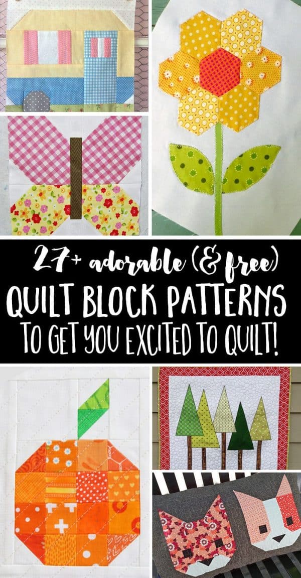 27+ Free Quilt Block Patterns