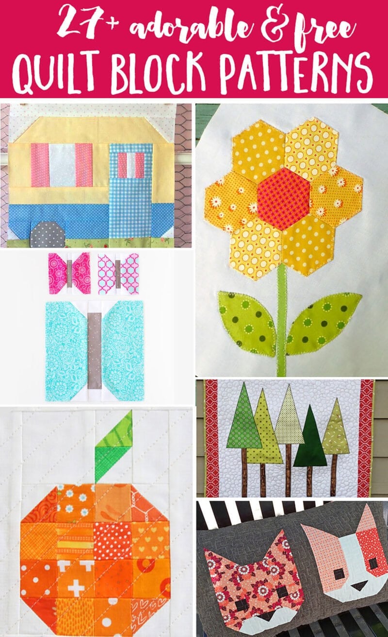 27+ Free Quilt Block Patterns