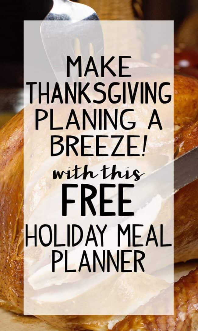 How to Have an Awesomely Organized Thanksgiving Dinner (+ FREE ...