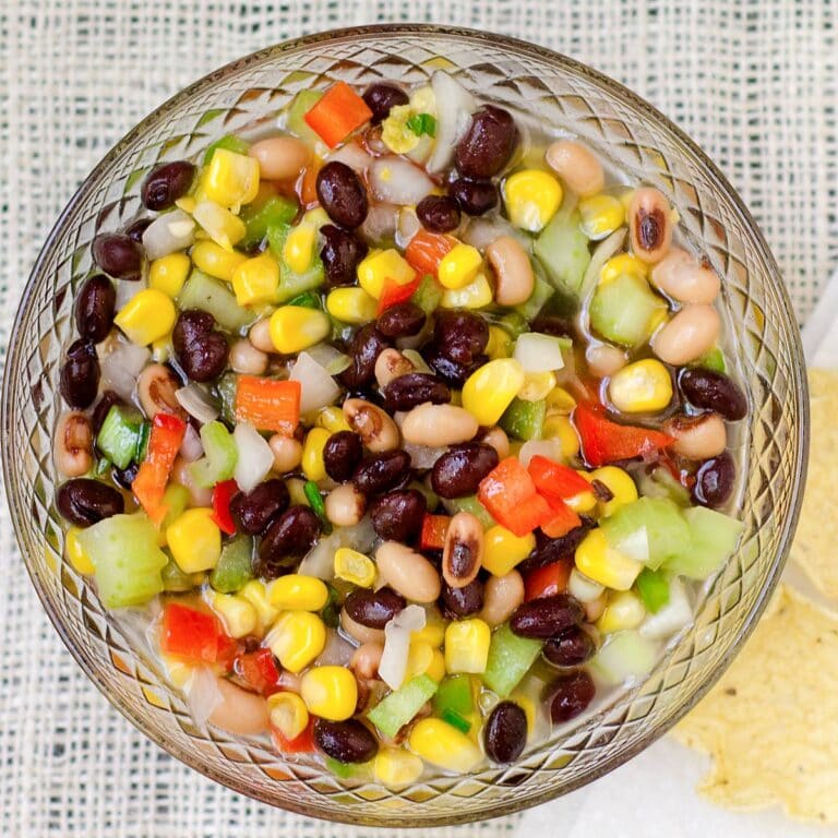 Texas Caviar Recipe (Black Bean and Corn Salsa Dip) - Scattered ...