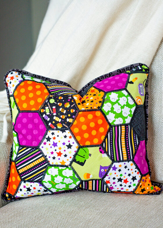 Sewing Pillows with Fabric Panels
