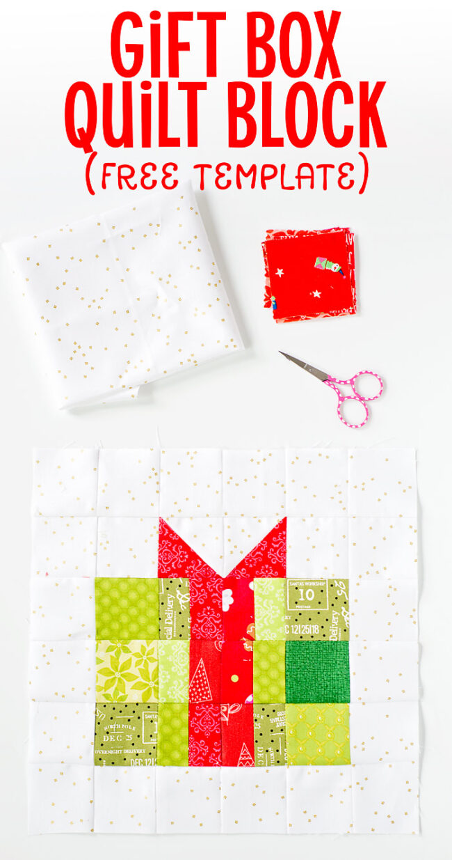 Christmas Present Quilt Block Pattern - Scattered Thoughts of a Crafty ...