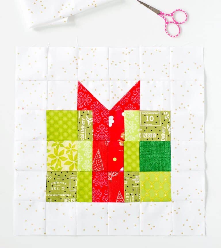 Christmas Present Quilt Block Pattern - Scattered Thoughts of a Crafty ...