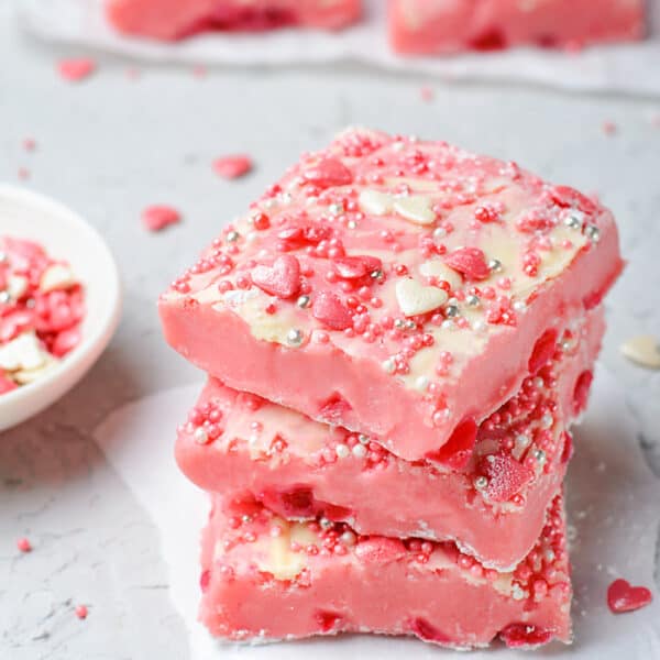 Easy Cherry Fudge - Scattered Thoughts of a Crafty Mom by Jamie Sanders