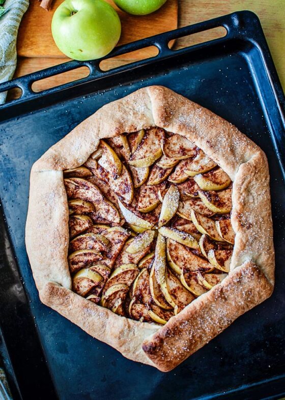 Deliciously Easy Apple Galette -the Perfect Fall Dessert!