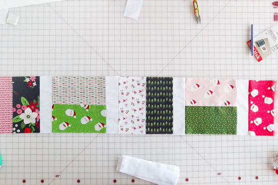 Simple Square Blocks Quilt Pattern (free pdf pattern)