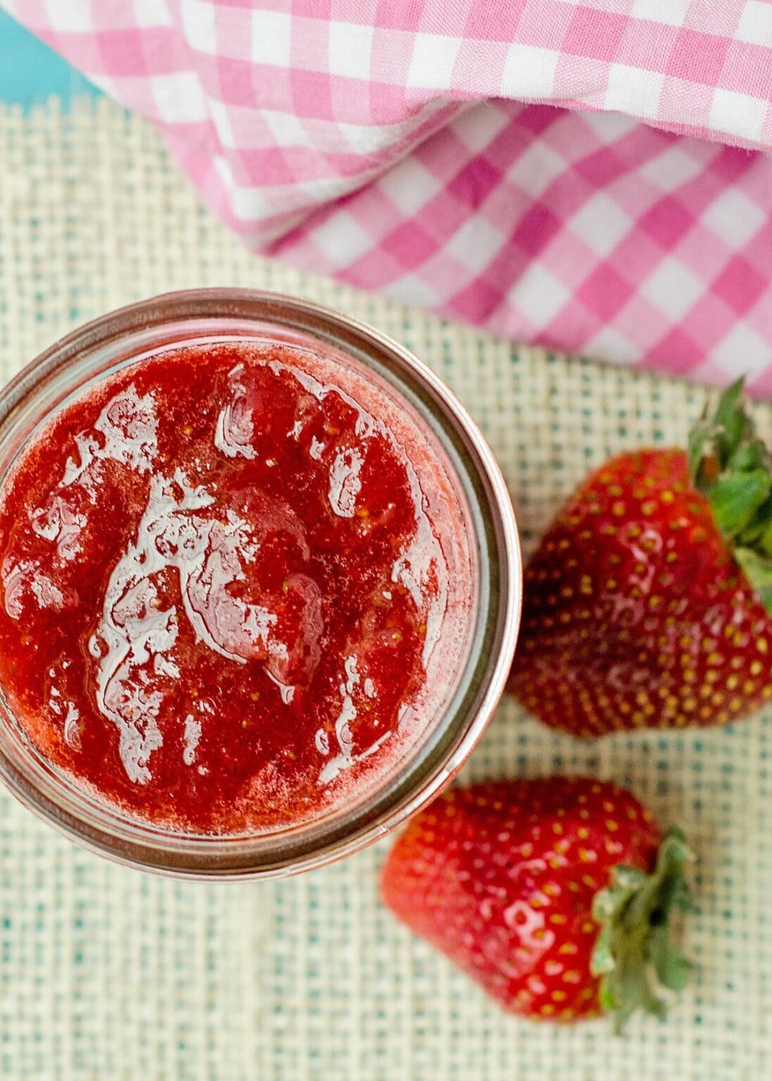 Easy Strawberry Jam Recipe with no pectin - Scattered Thoughts of a ...