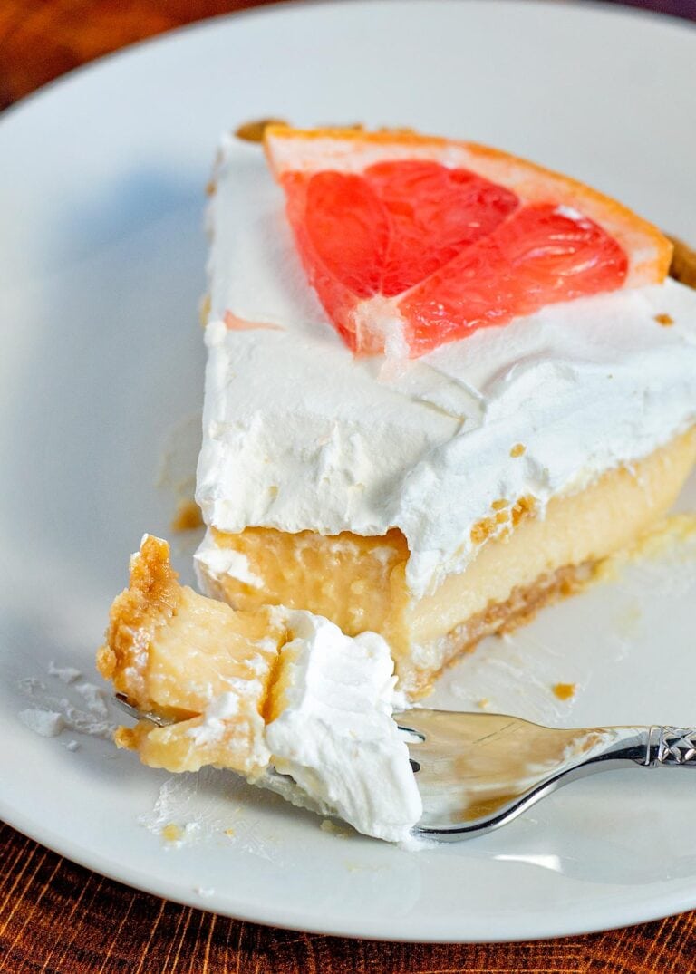 Grapefruit Pie Recipe - Sweet, tart, creamy- a must make!