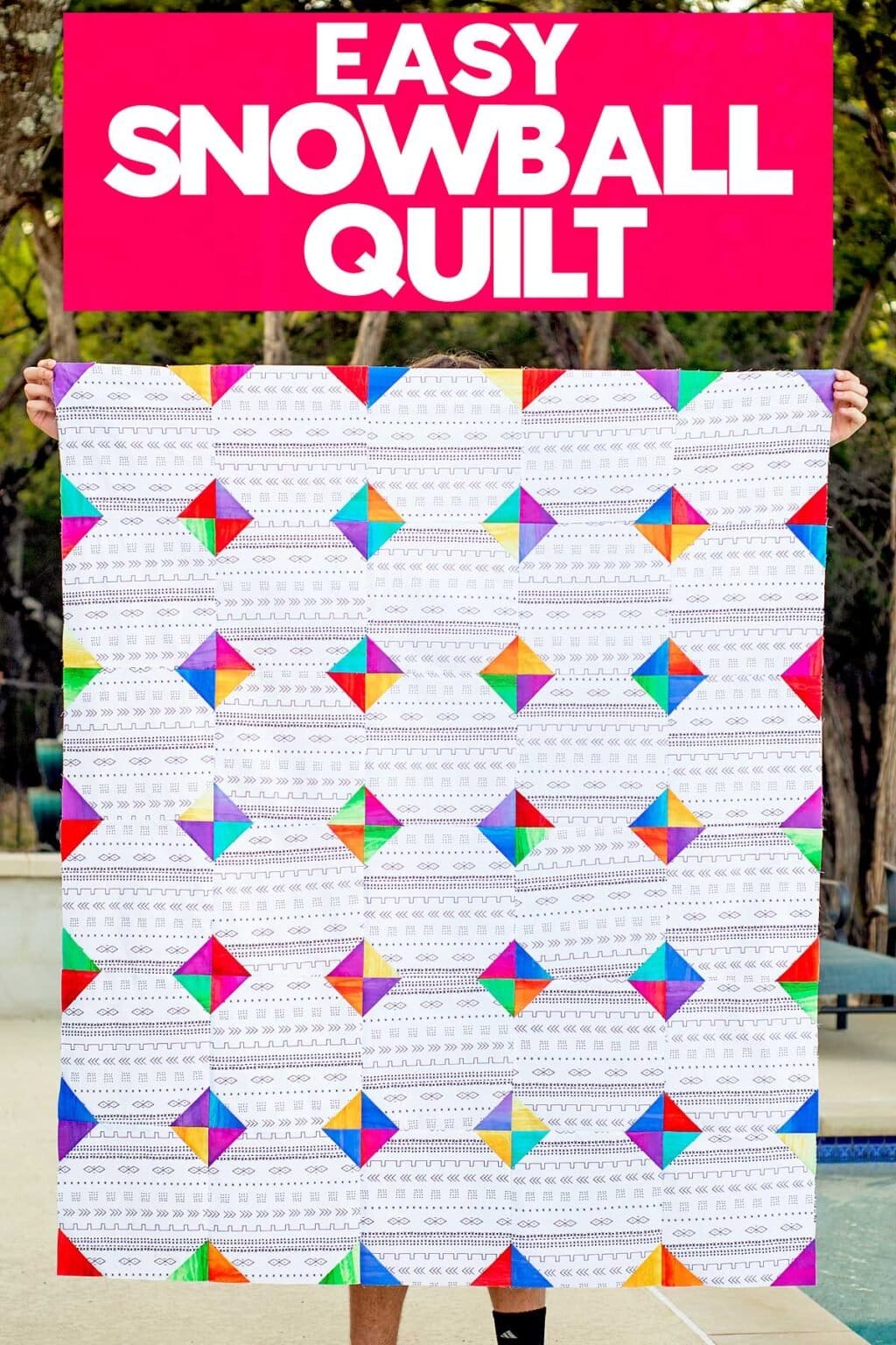 Easy Snowball Quilt Pattern - Scattered Thoughts of a Crafty Mom by ...
