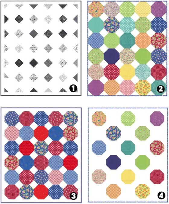 Easy Snowball Quilt Pattern - Scattered Thoughts of a Crafty Mom by ...