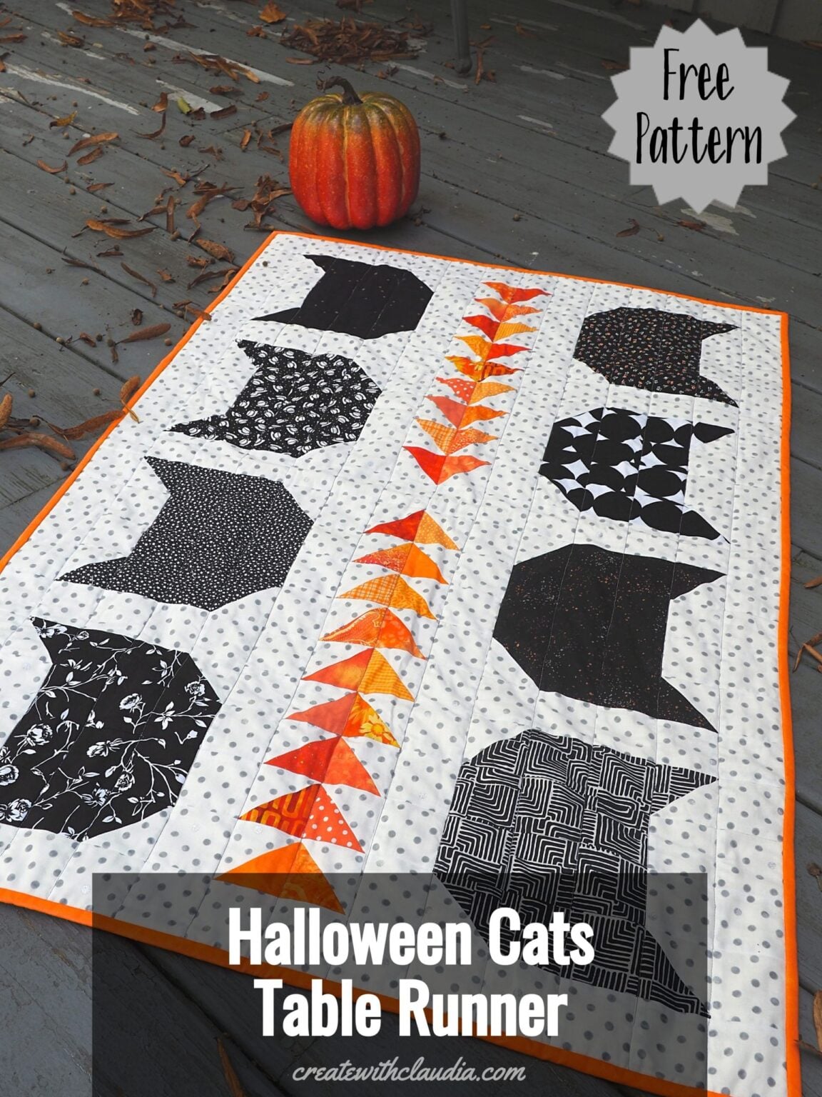 39+ Free Halloween Quilt Patterns to Get You in the Spooky Spirit