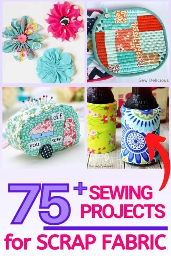 75+ Scrap Fabric Projects to Use up Your Leftover Fabric