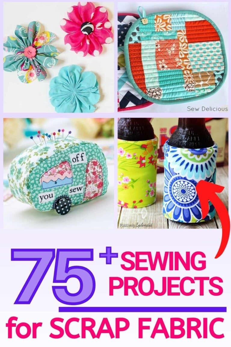 75+ Scrap Fabric Projects to Use up Your Leftover Fabric