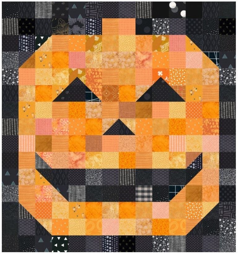 39+ Free Halloween Quilt Patterns to Get You in the Spooky Spirit
