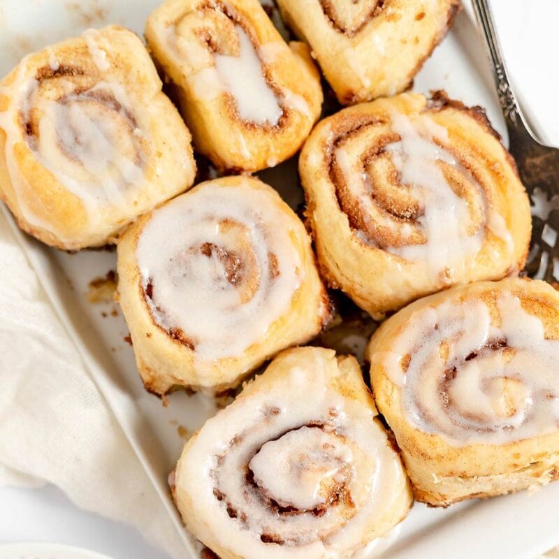 No Yeast Cinnamon Rolls - Scattered Thoughts of a Crafty Mom