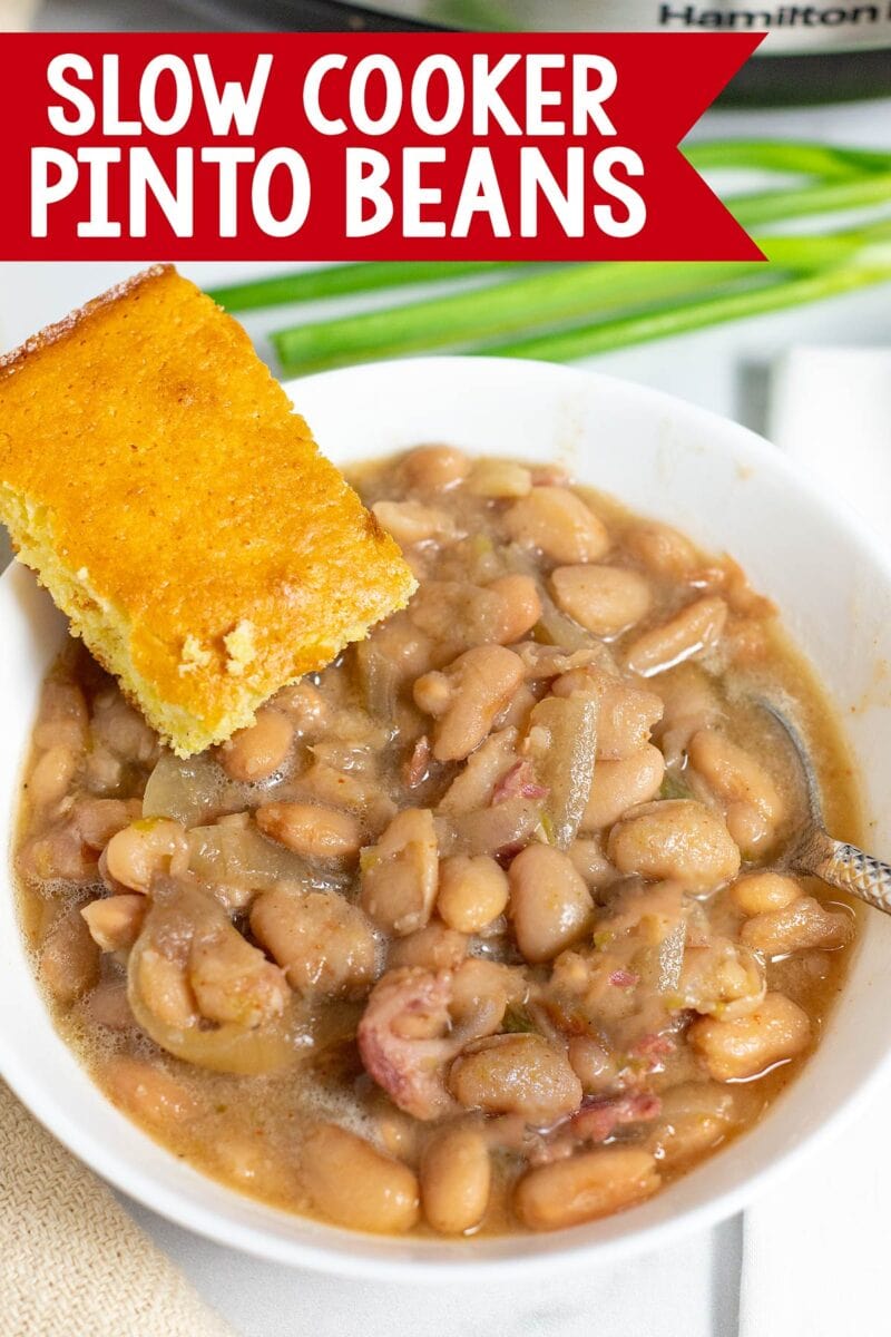 Slow Cooker Pinto Beans and Ham - Scattered Thoughts of a Crafty Mom by ...