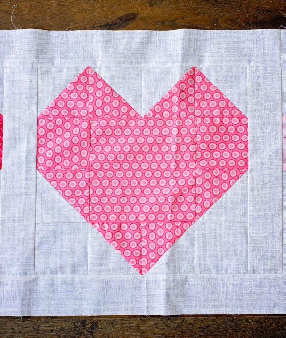 Heart Table Runner - Free Pattern - Scattered Thoughts of a Crafty Mom
