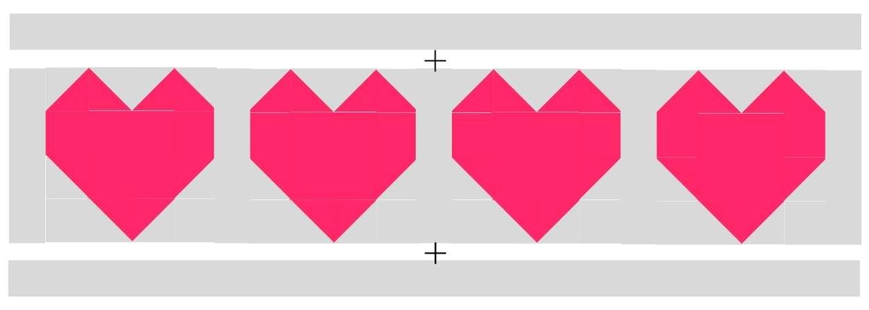 Heart Table Runner - Free Pattern - Scattered Thoughts of a Crafty Mom
