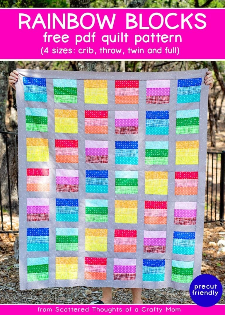 75 Free Easy Quilt Patterns for Beginners - Scattered Thoughts of a ...