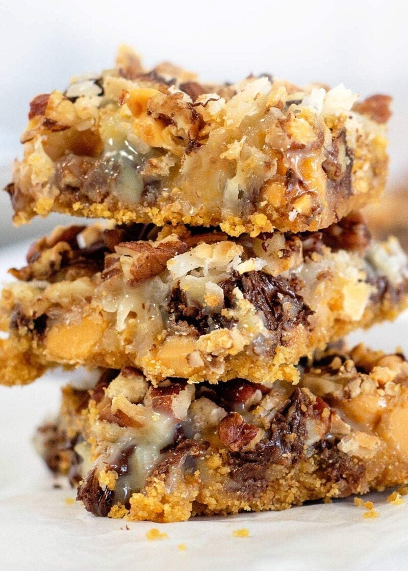 7 Layer Magic Cookie Bars - Scattered Thoughts of a Crafty Mom by Jamie ...