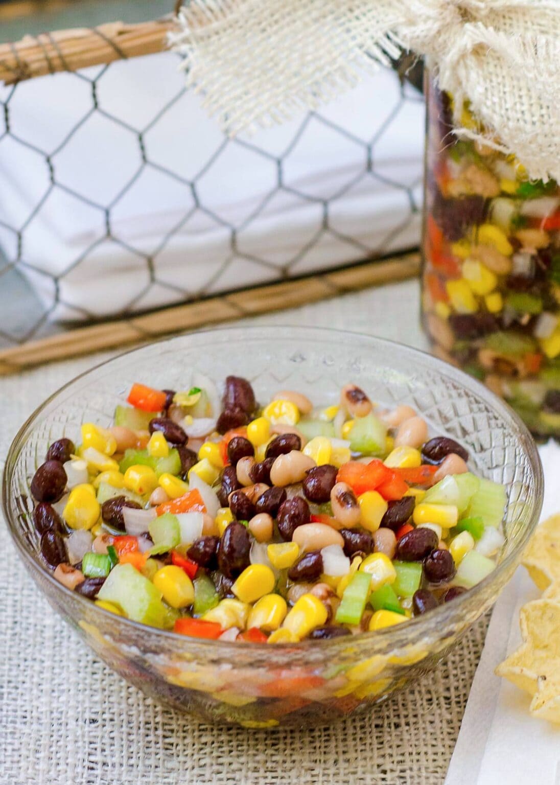 Texas Caviar Recipe (Black Bean and Corn Salsa Dip) - Scattered ...