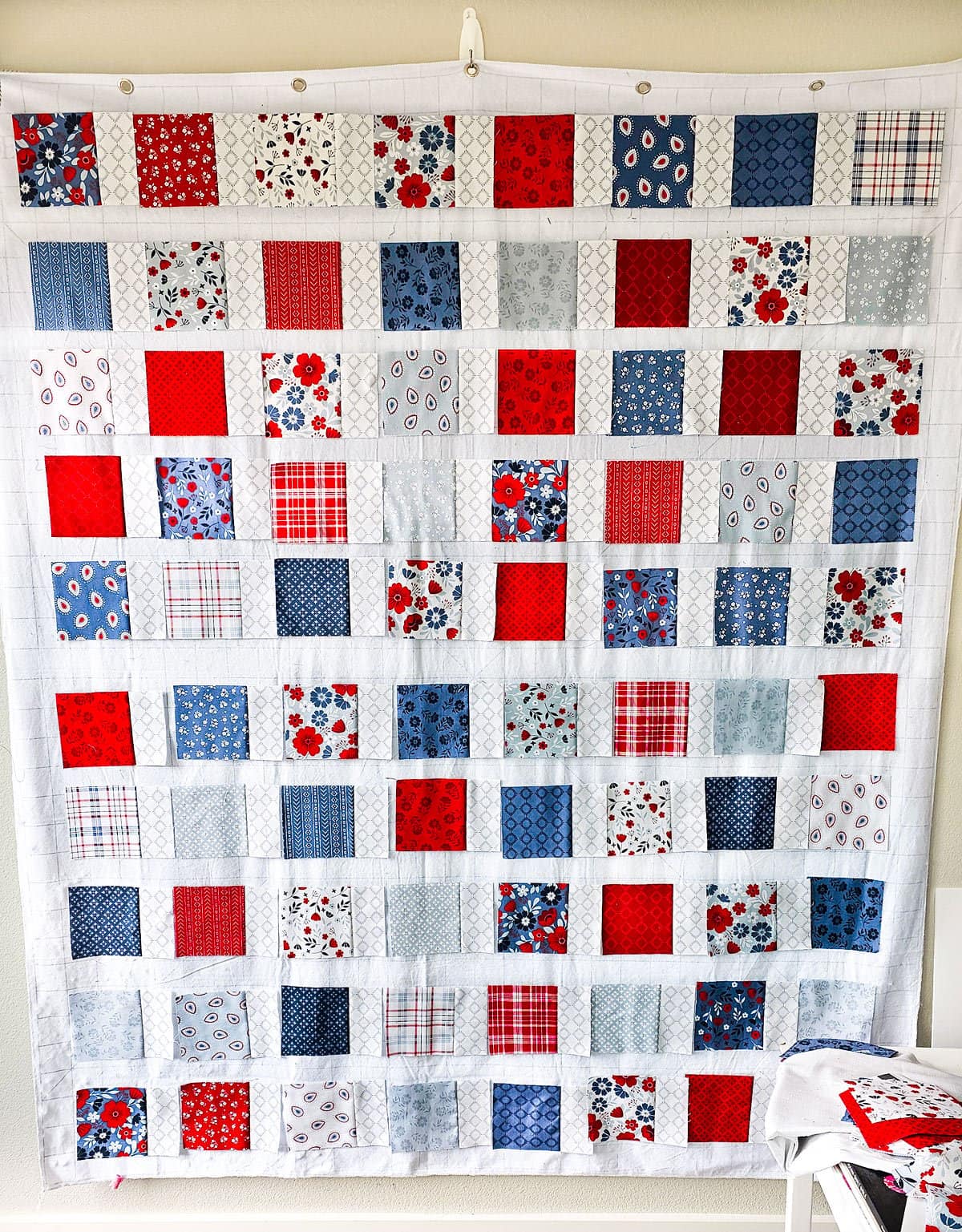 Colorful Squares Quilt Pattern - Scattered Thoughts of a Crafty Mom by ...