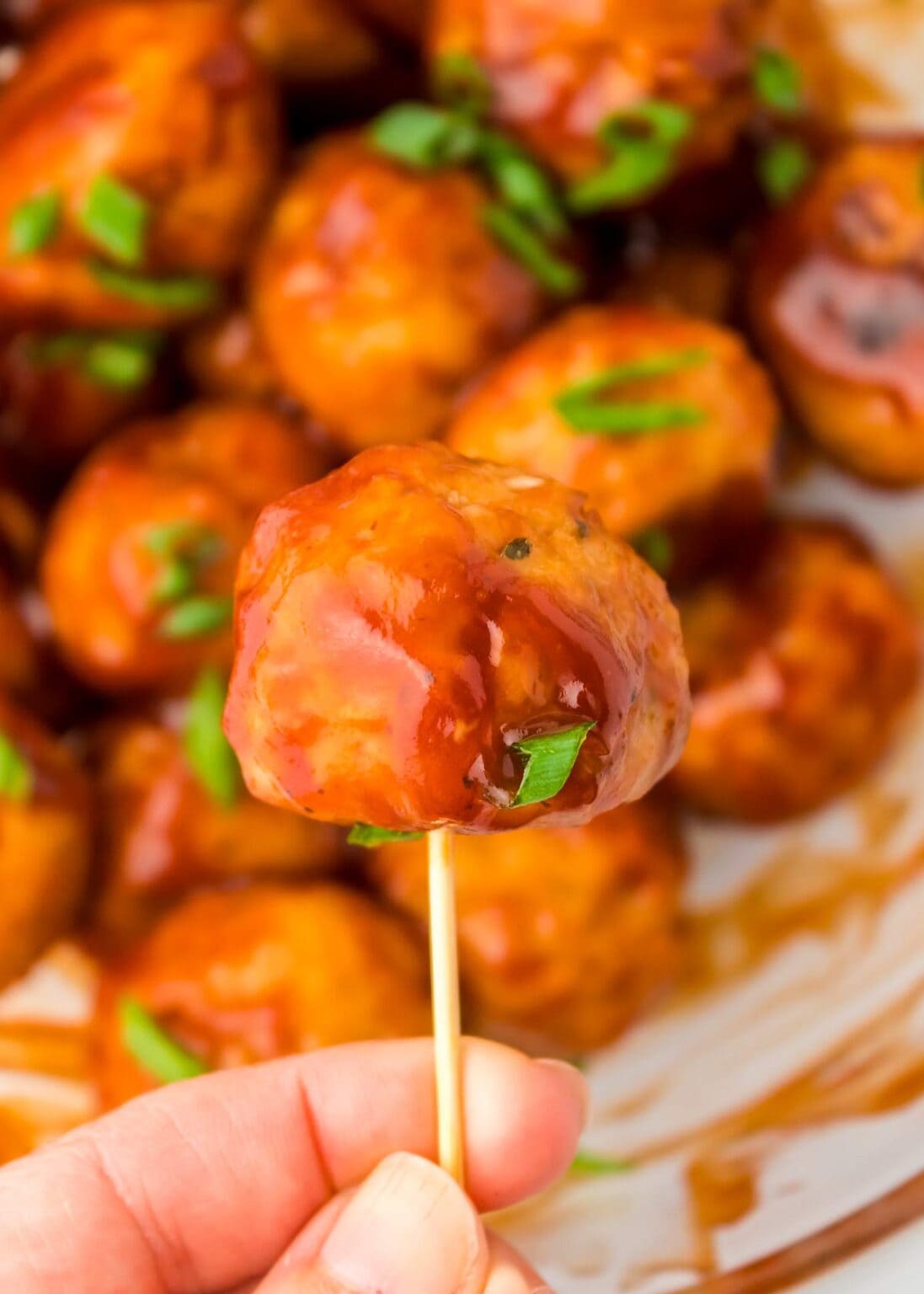 BBQ Chicken Meatballs - Scattered Thoughts of a Crafty Mom by Jamie Sanders