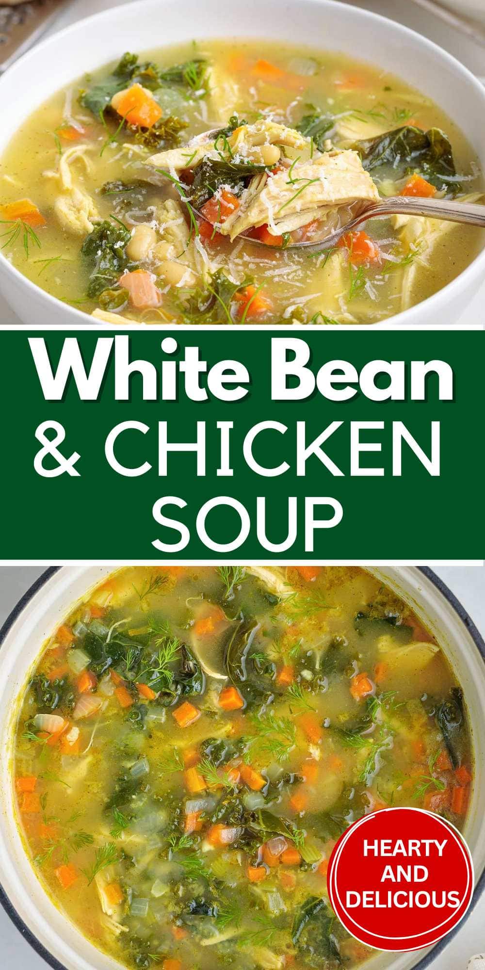 Hearty and Healthy Chicken and White Bean Soup Recipe